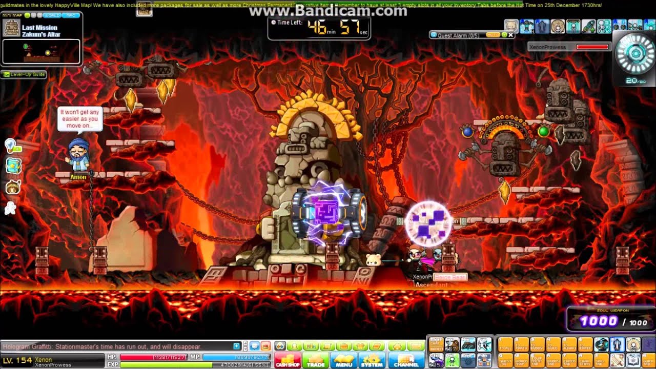 MapleSEA Izar - Zakum Special Raid - YouTube