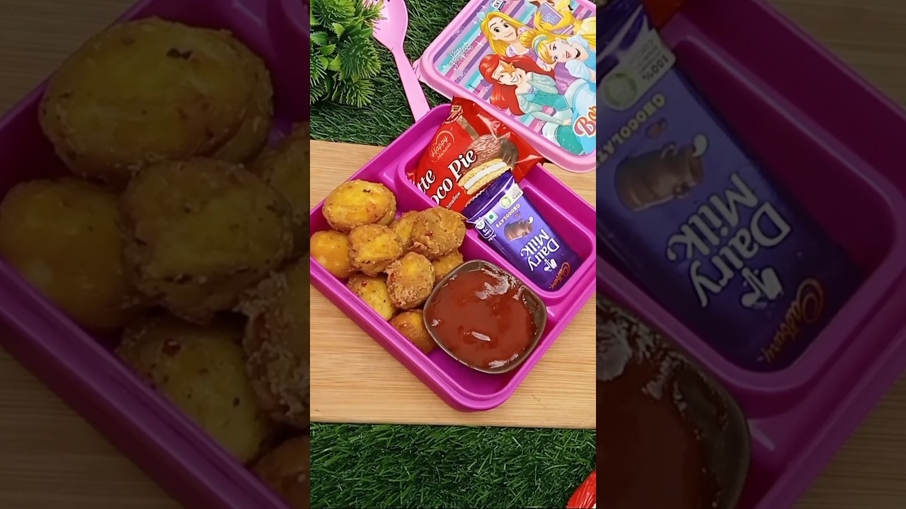 Chocolate 🍫 Lunch Box 🤤 Lunch Box Ideas for kids #shorts #viral # ...
