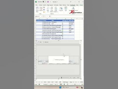 Create Hierarchical Chart in Excel Using Visio for Free - PART 2 - Excel Tips and Tricks - YouTube