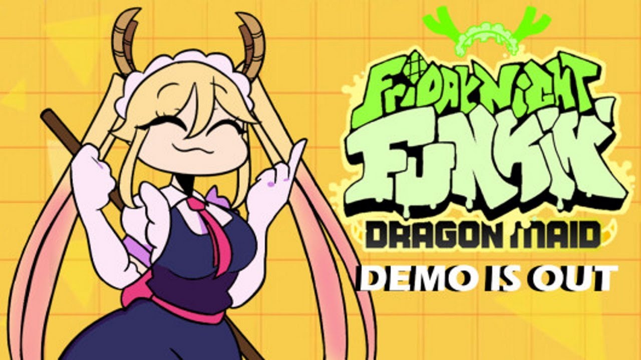 Friday Night Funkin' - Dragon Maid (DEMO) FNF MODS - YouTube