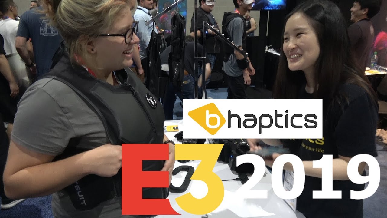 E3VR - Bhaptic VR Haptic Feedback System - YouTube