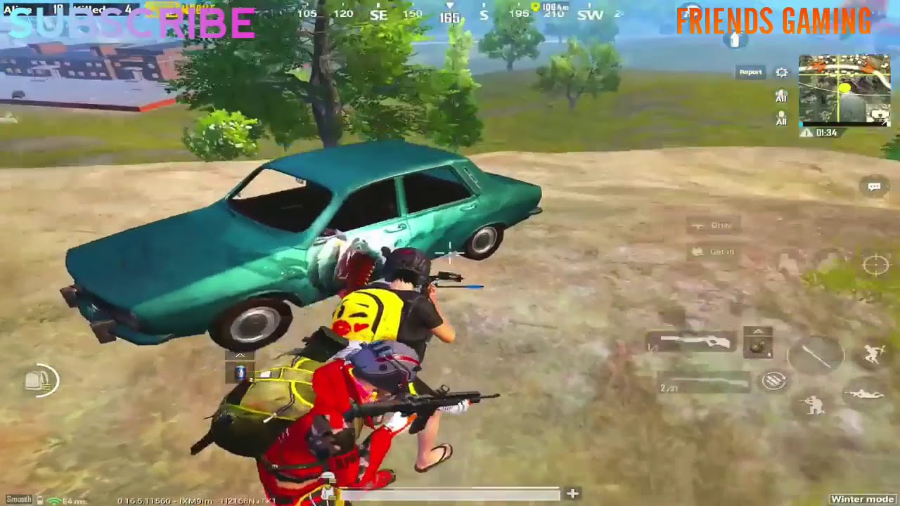 PUBG MOBILE "GAME X PRO" SHORT GUN and CROSSBOW Challenge.....And ...