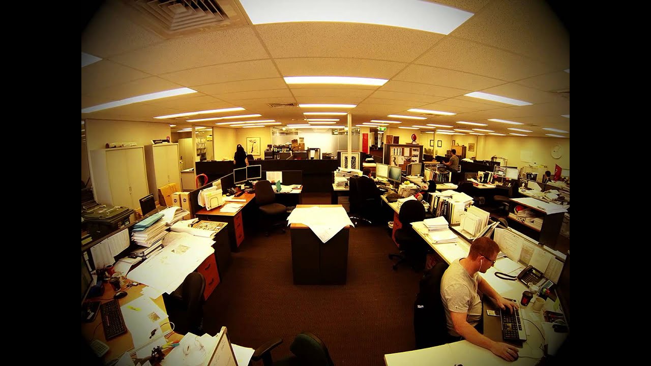 Time Lapse of our office - YouTube