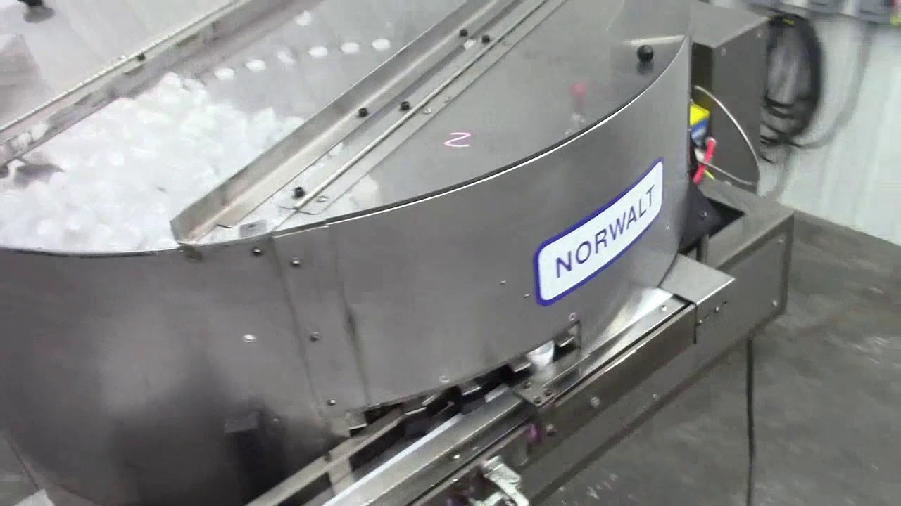 Norwalt Rotary Cap Sorter for High Speed Capper - YouTube