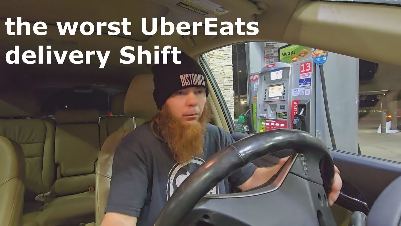 The Worst Friday Night UberEats delivery Shift - YouTube