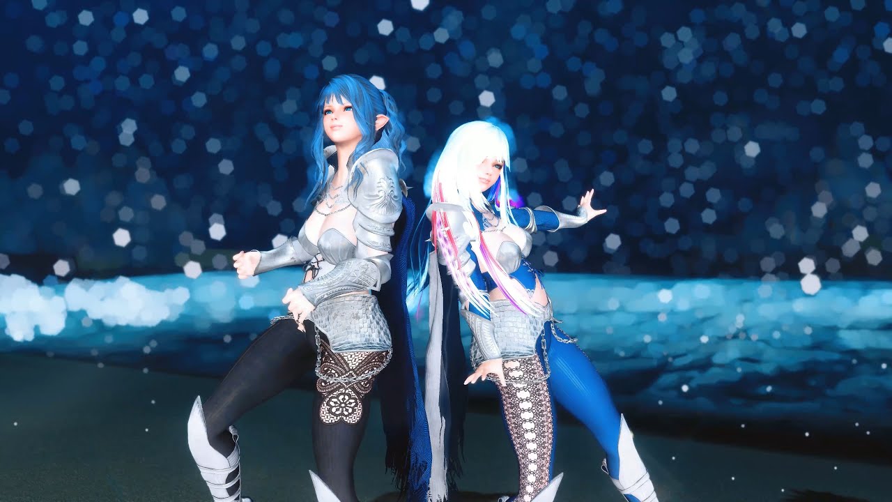 Skyrim Dance Together MMD - Dive To Blue - YouTube