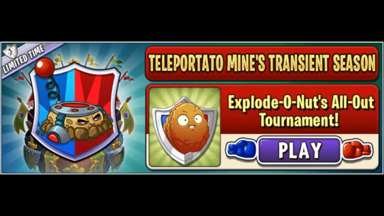 Plants vs Zombies 2 Arena: Week 201, Explode-O-Nut - 9.09 Million (Free ...