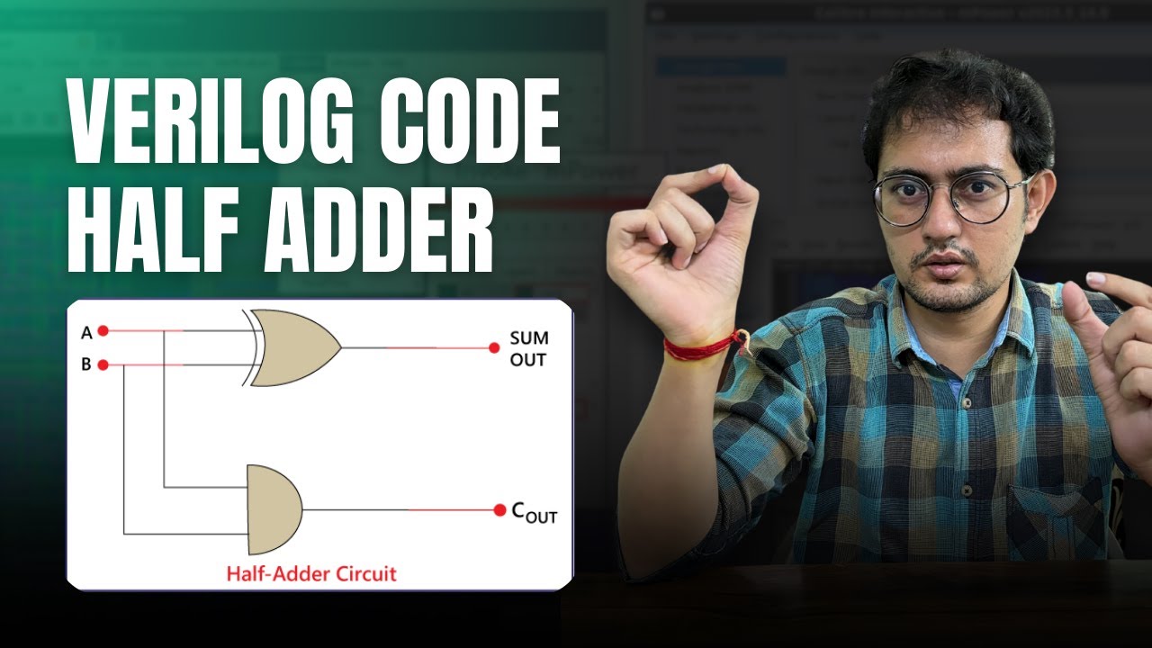 Half Adder Verilog Code Free Frontend Rtl Design Course Download