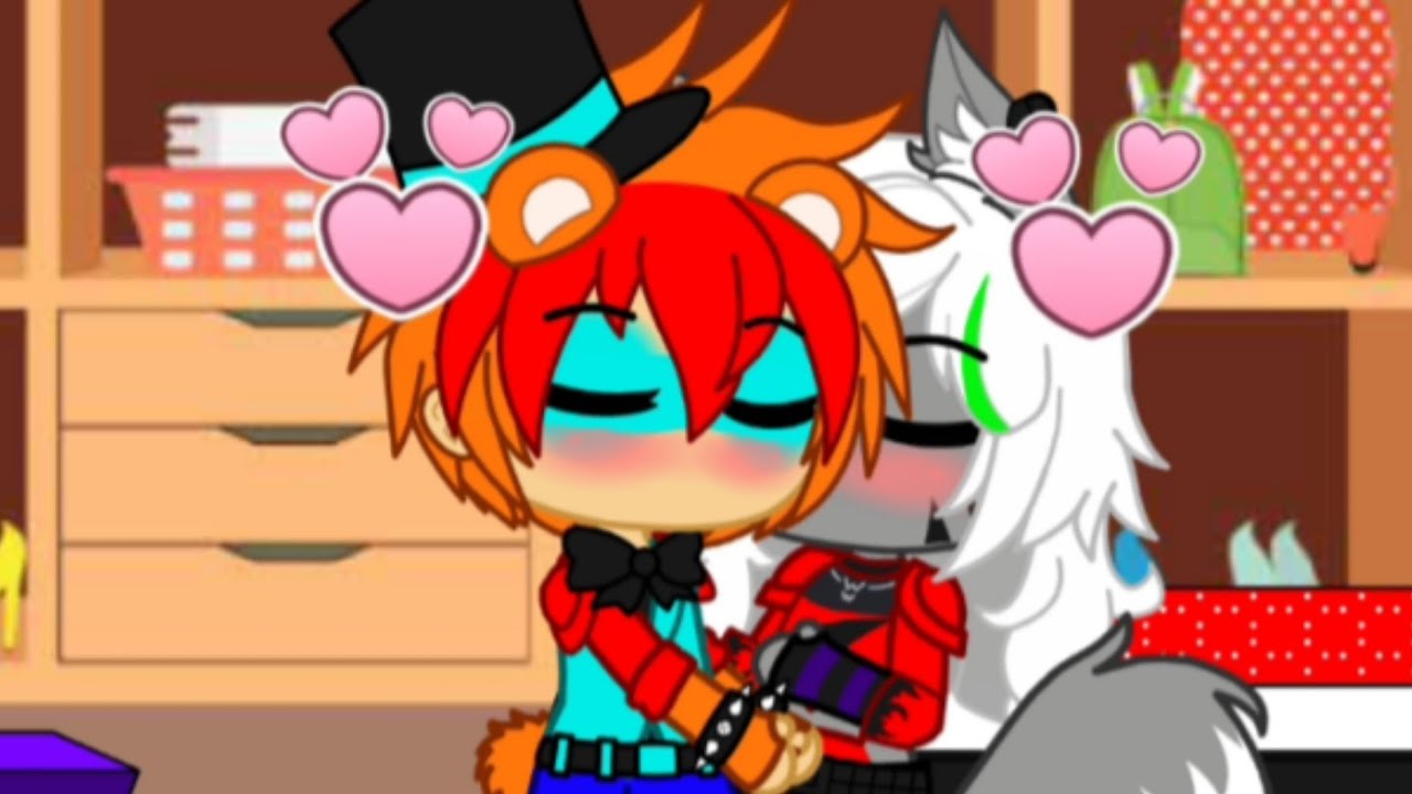 what's taking them so long. gacha fnaf my au (glamrock freddy x Roxy ...