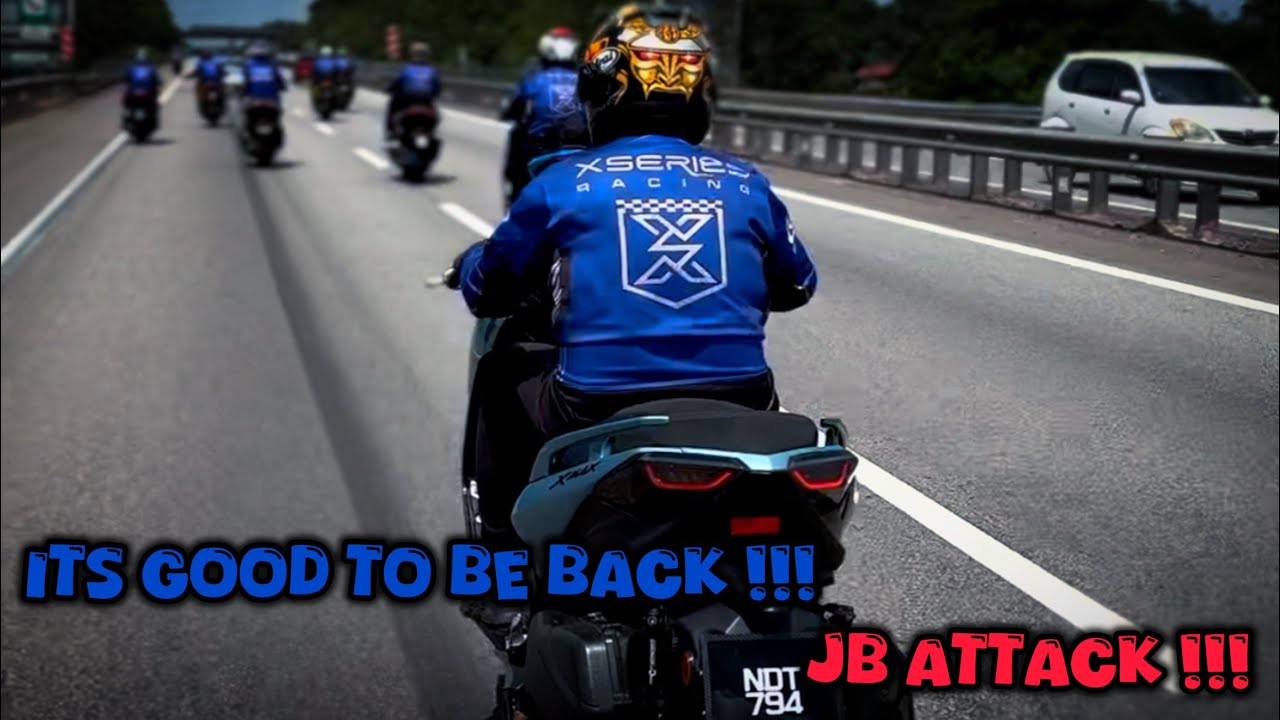 Xseries Racing JB💙 ️ Attack part 1 ( kite off to Sendayan for Solat ...