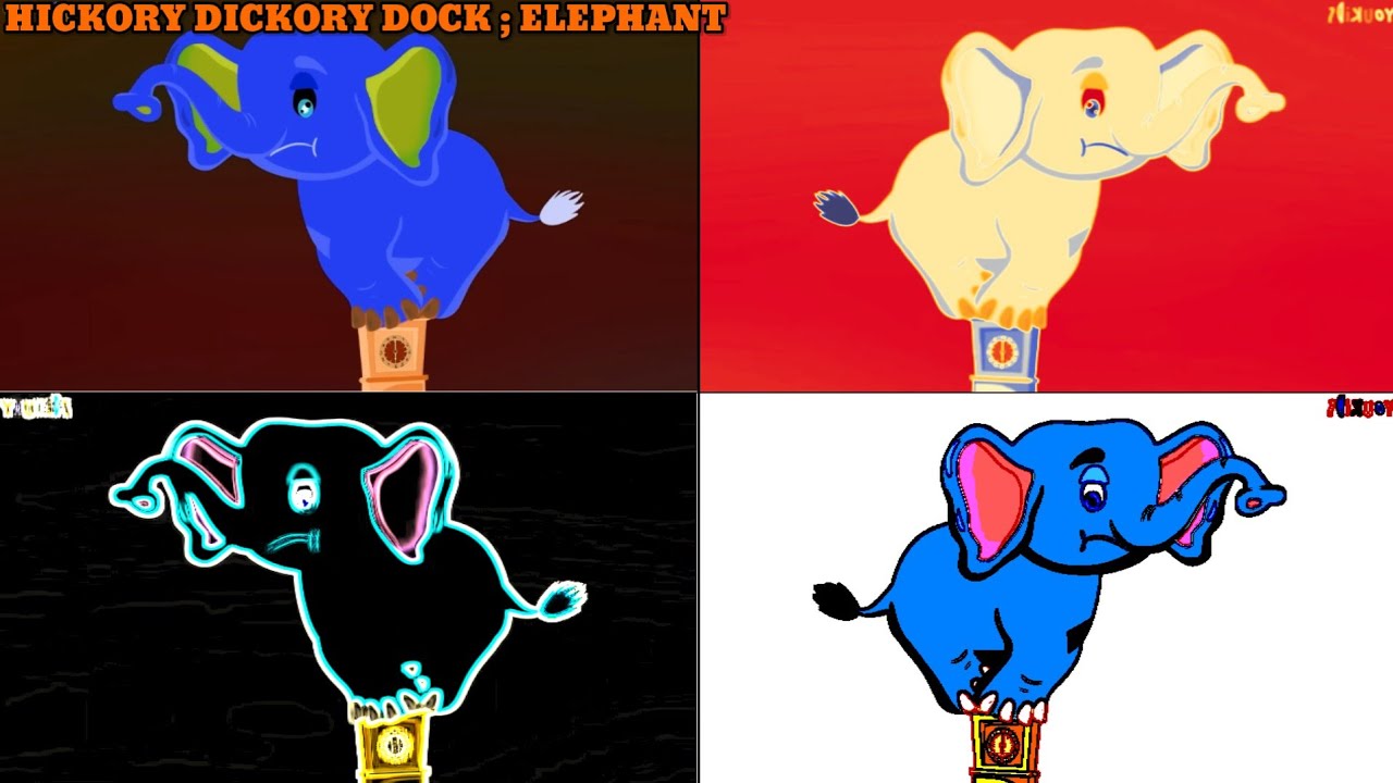 HICKORY DICKORY DOCK || ELEPHANT IN PARTY EFFECTS || AUDIO & EFFECTS ...