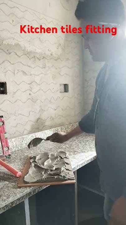 Kitchen tiles fitting#shortvideo #please subscribe to my channel - YouTube
