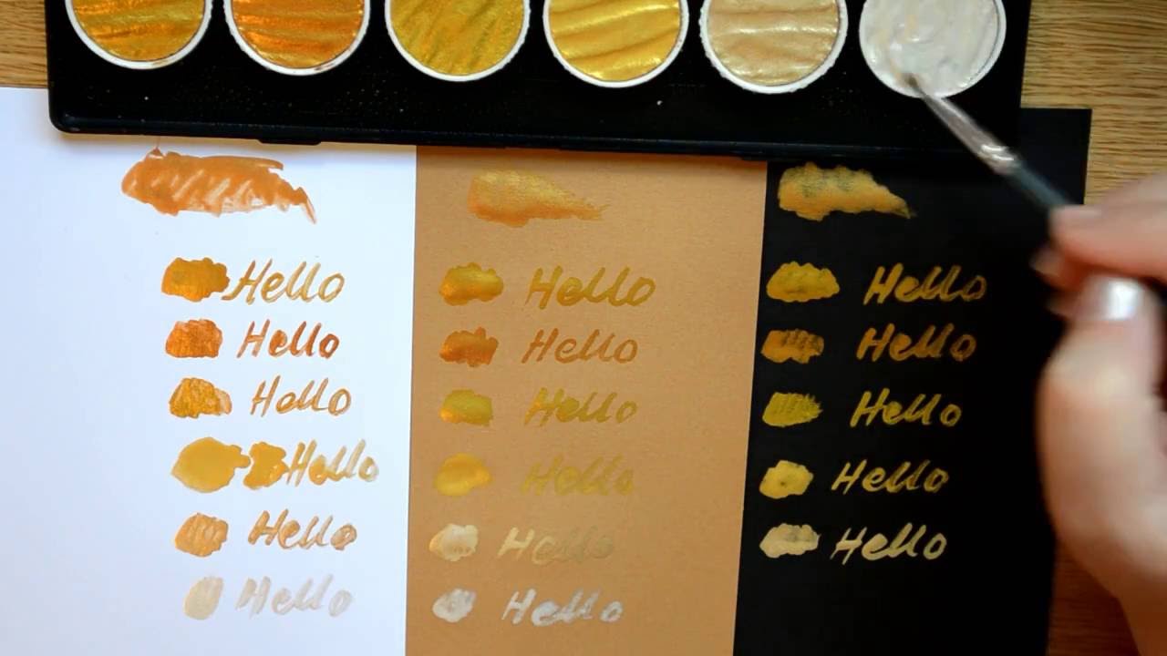 Finetec pearl colors review - YouTube
