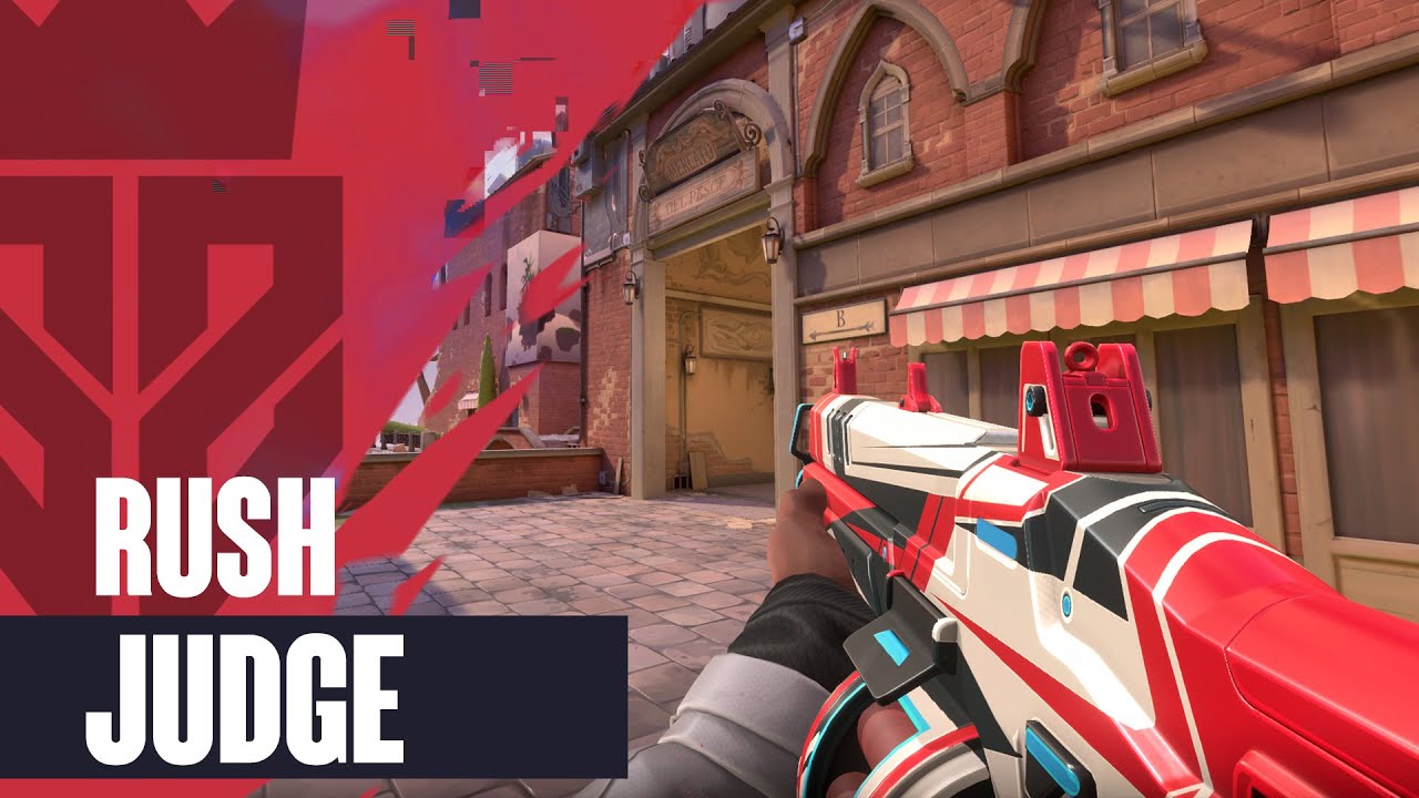 Rush Judge Skin Showcase [4K] - Valorant Rush Skins - YouTube
