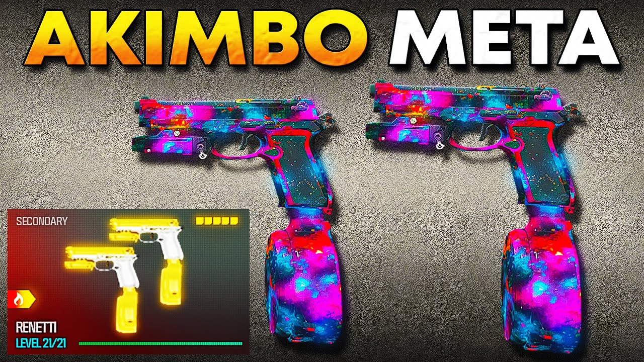 NOW the *BEST* AKIMBO PISTOLS in WARZONE 3! 👑 (Best RENETTI Class Setup ...