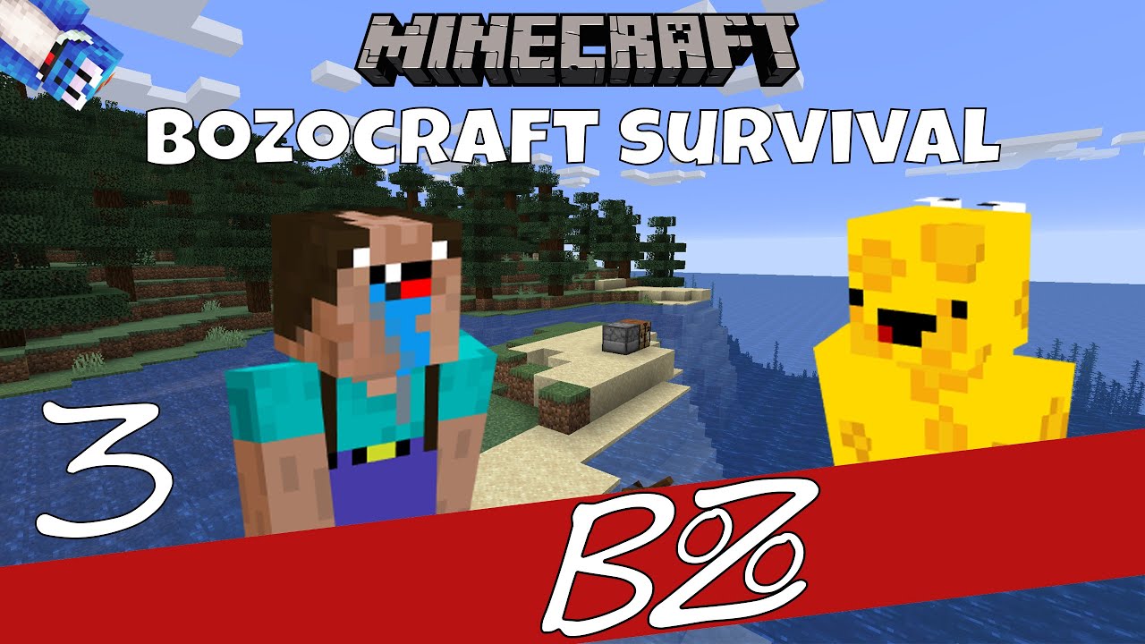 Village Pillage | Minecraft: BoZoCraft - Ep. 3 - YouTube