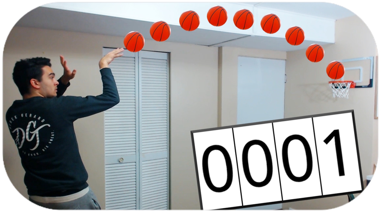 Scoring 1000 Baskets In One Video - YouTube