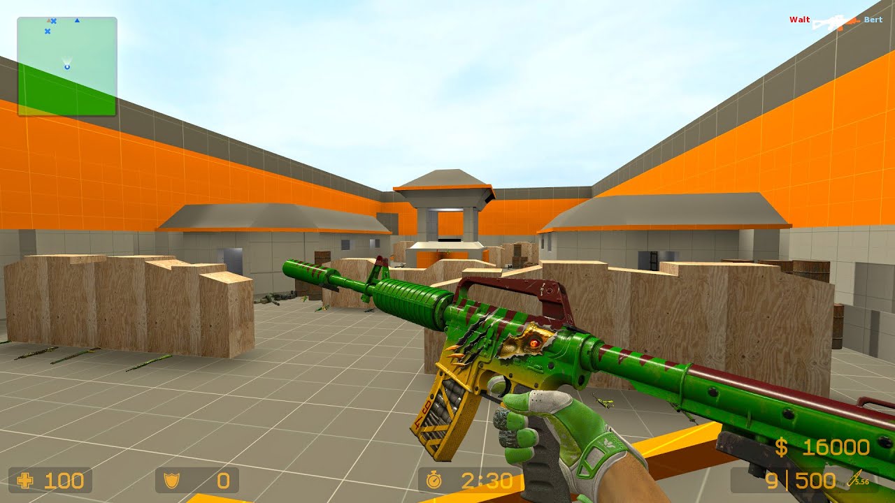 Counter-Strike Source | Map - aim_torch_2020 | CT 20 - 0 TER | Gameplay ...