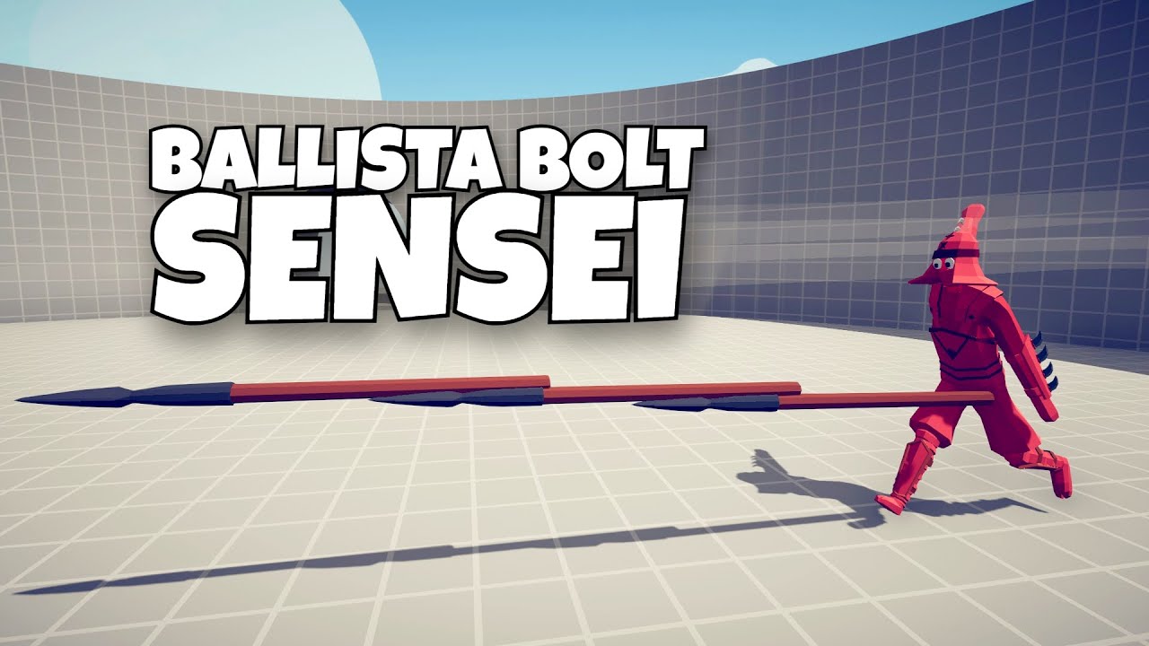 BALLISTA BOLT SENSEI VS EVERY UNITS - Totally Accurate Battle Simulator ...