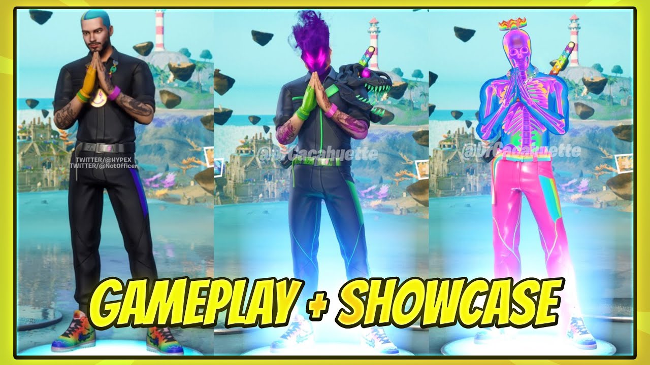 J BALVIN ICON SERIES SKIN IN FORTNITE! (J Balvin Skin In Fortnite ...