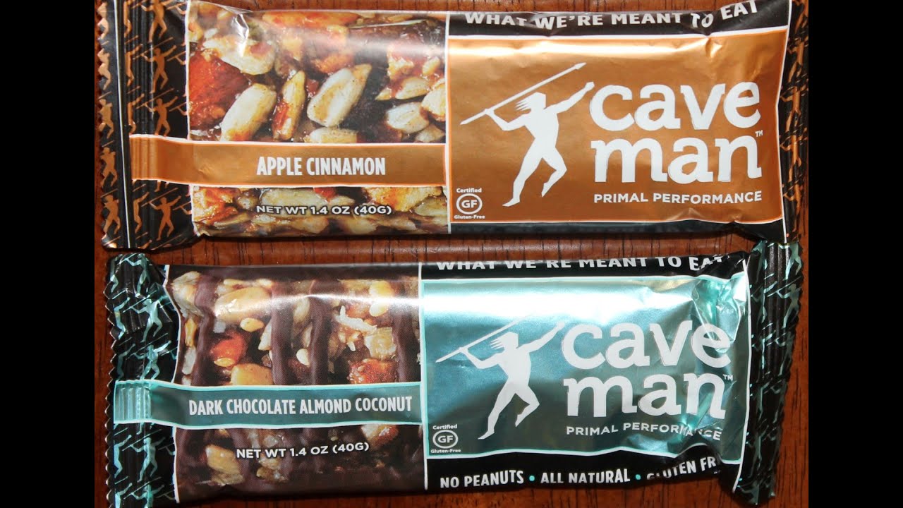 Caveman Foods: Apple Cinnamon & Dark Chocolate Almond Coconut Nutrition ...