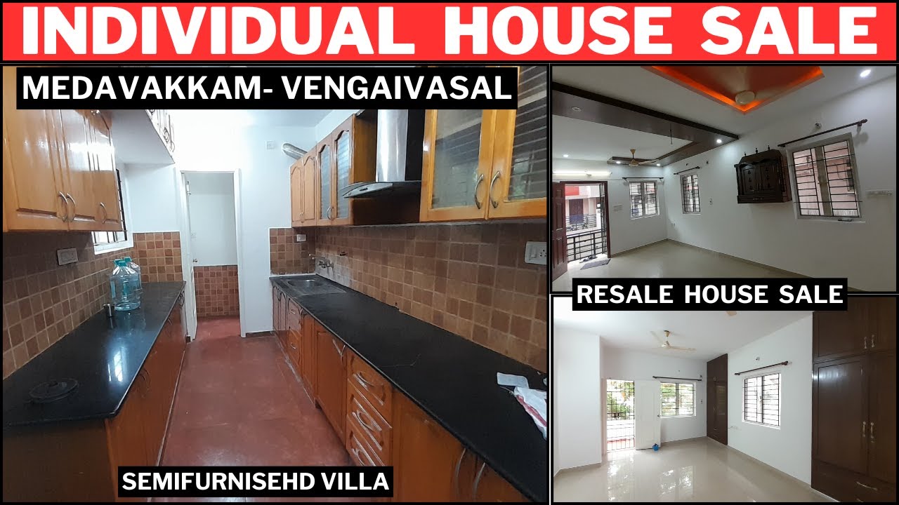 (sold)Individual resale house for sale in medavakkam vengaivasal/house ...