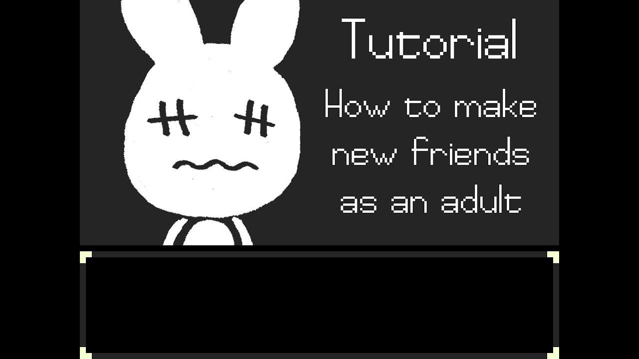 how to make new friends as an adult (fake RPG ep. 14) - YouTube