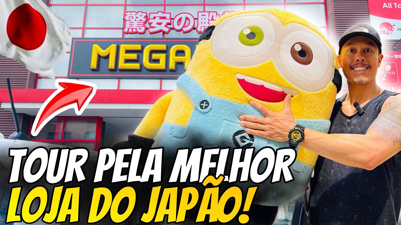 COMO É A MELHOR LOJA DO JAPÃO- TOUR PELO MEGA DONK 🇯🇵 - YouTube