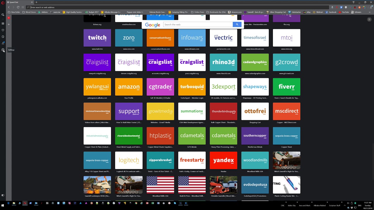 How to configure Opera Search Bar for Alternative Search Engines - YouTube