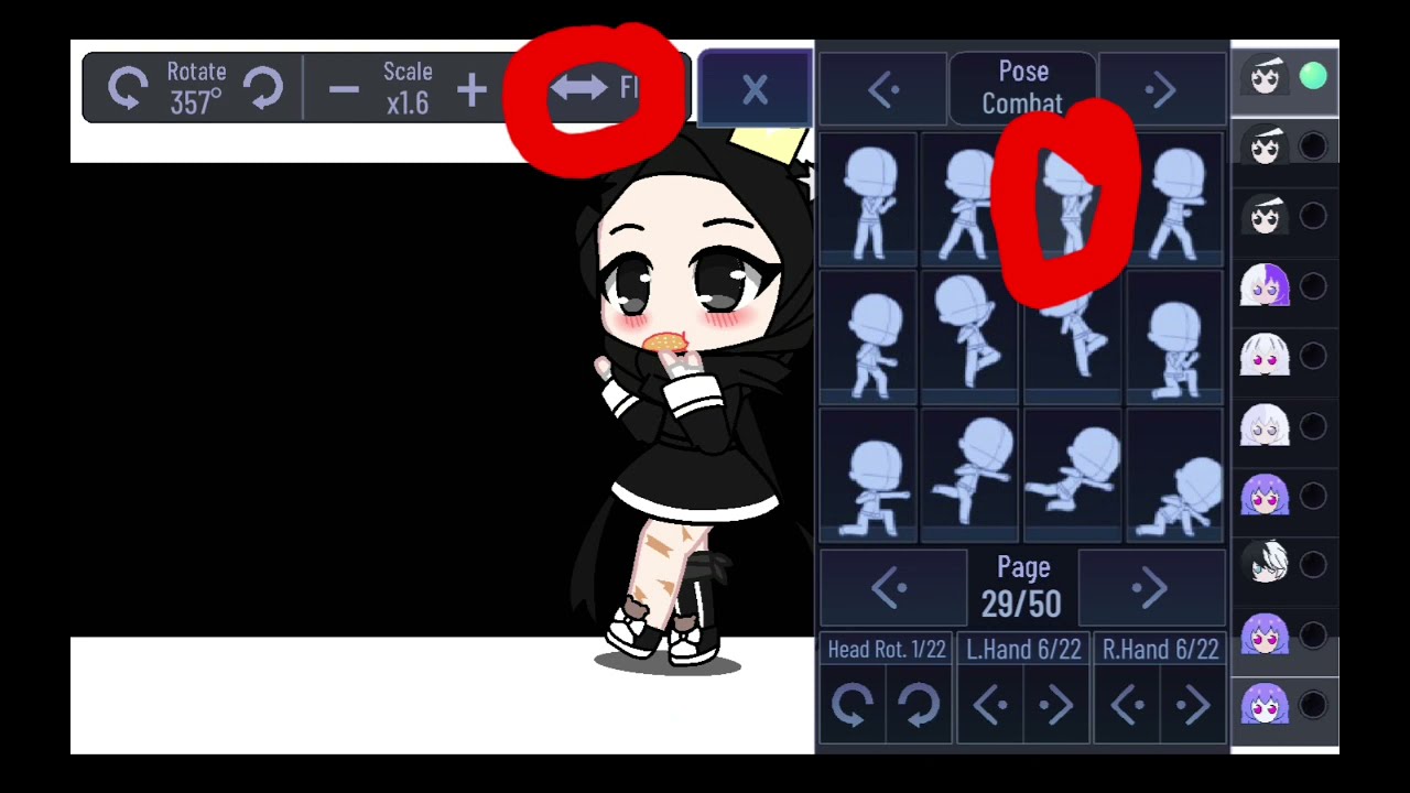 dance gacha club tutorial - YouTube