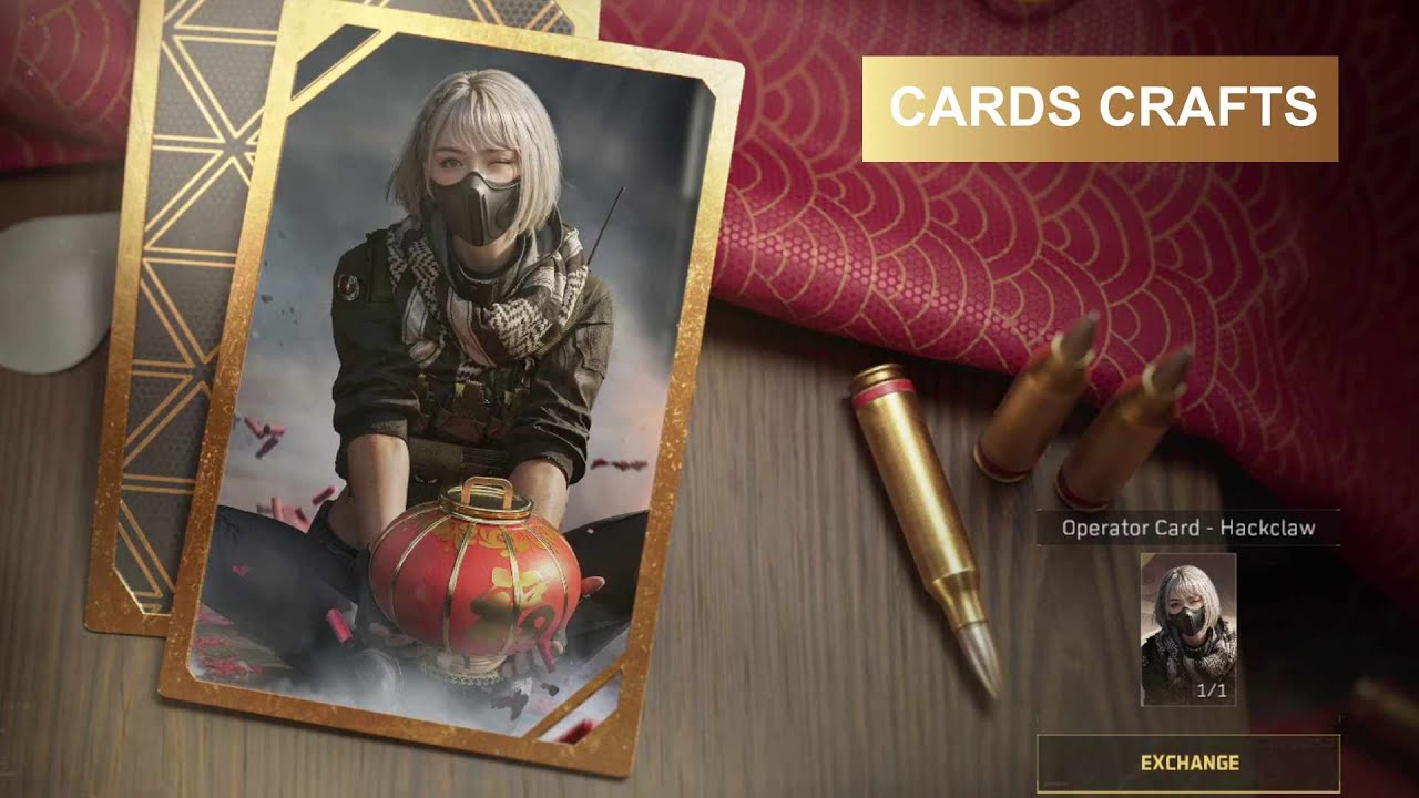 Delta Force - Cards Crafting - Chinese New Year - YouTube