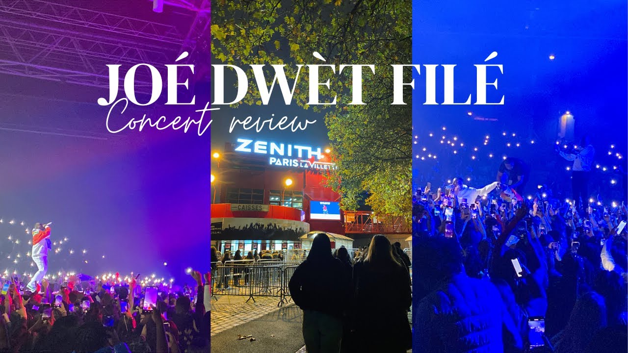 Joé Dwèt Filé au Zénith de Paris: Concert Review - Novembre 2022 - YouTube