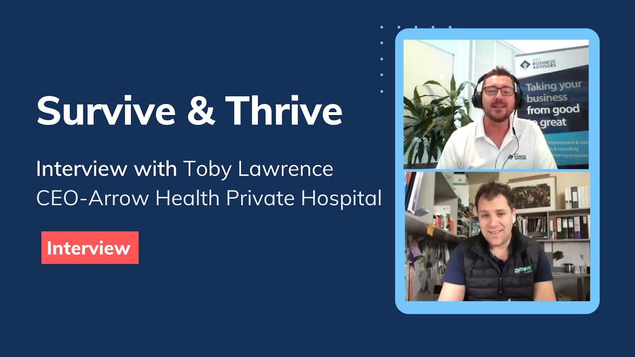 Interview with Toby Lawrence CEO- Arrow Health Private Hospital - YouTube
