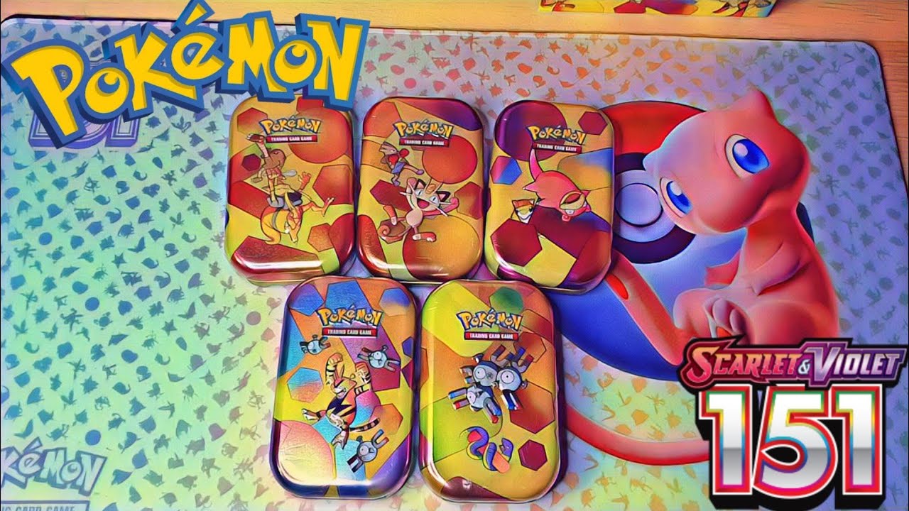 Ouverture Pokémon 151 Suite de La Display Mini Tin ! - YouTube