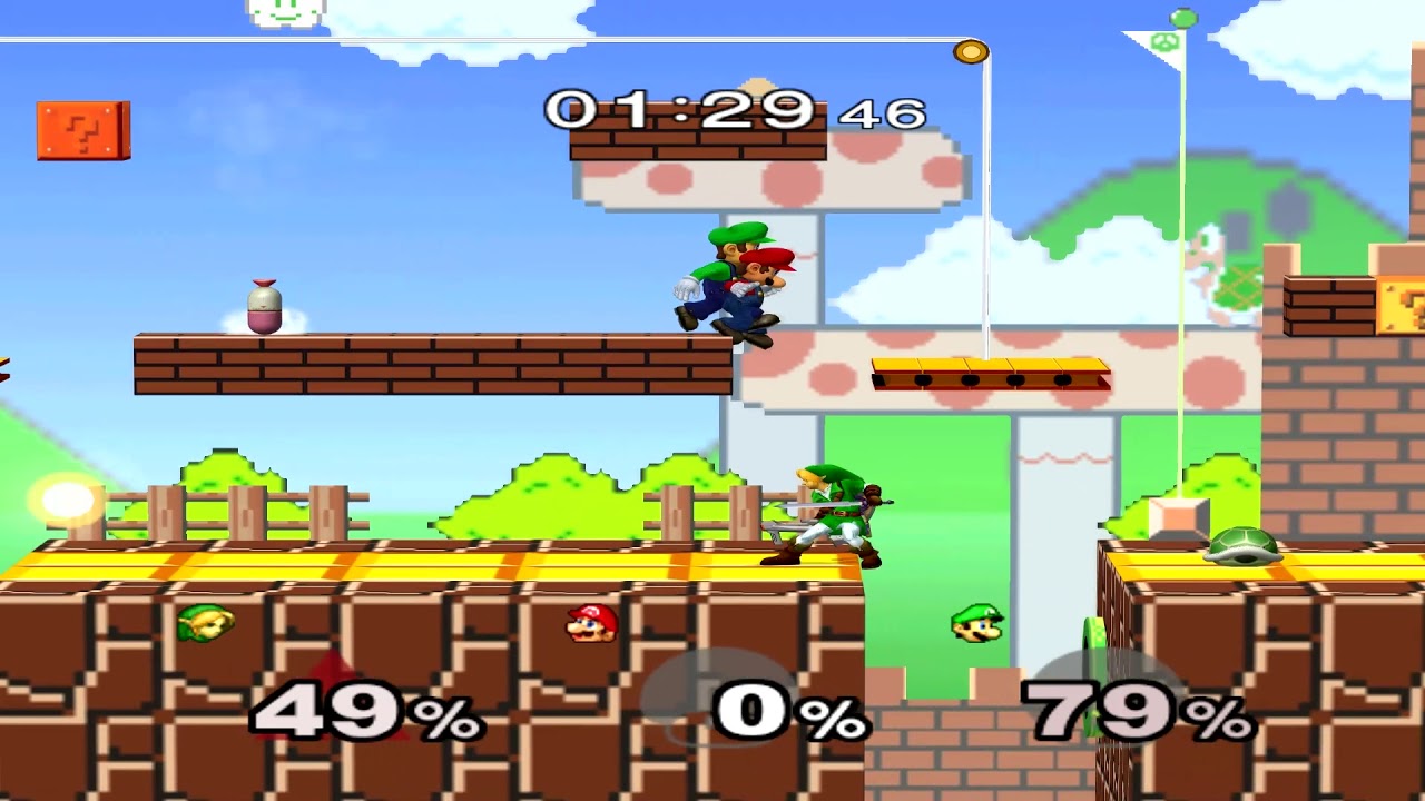 Super Smash Bros Melee (GCN) Event 31 - Mario Bros Madness - YouTube