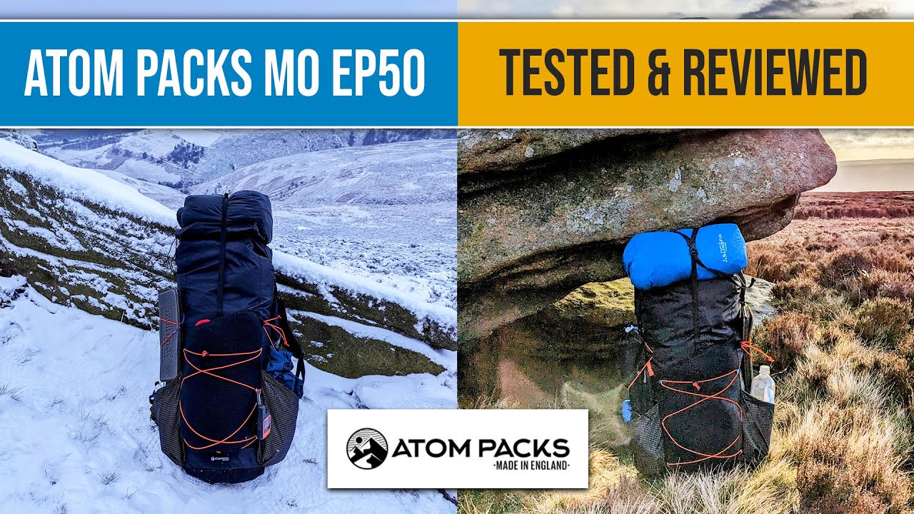 Atom Packs The Mo EP50 / The Prospector EP50, Backpack Review - YouTube
