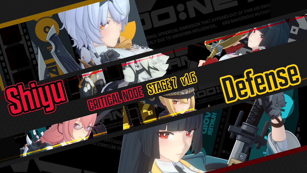 M0 Soldier 0 Anby + Lycaon & M0S1 Miyabi - Shiyu Defense Stage 7 - 1.6 ...