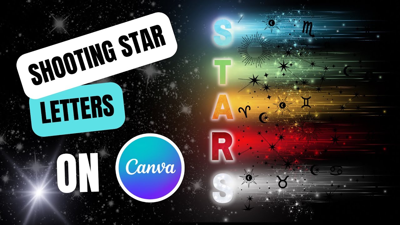 Easiest Way to Create Stunning Cosmic Letters - YouTube