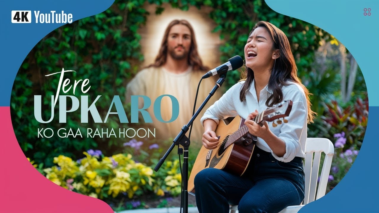 Tere Upkaro Ko Gaa Raha Hoon | New Hindi Christian Song 2024 | Yeshu ...
