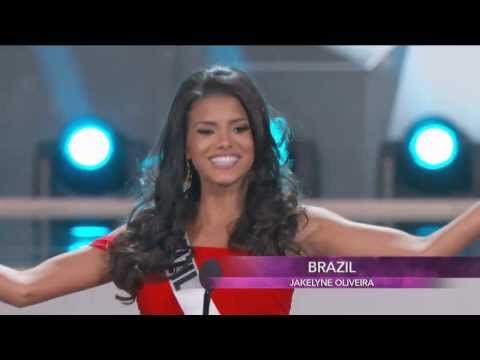 Brazil - JAKELYNE OLIVEIRA - Miss Universe 2013 Preliminary Competition [HD]
