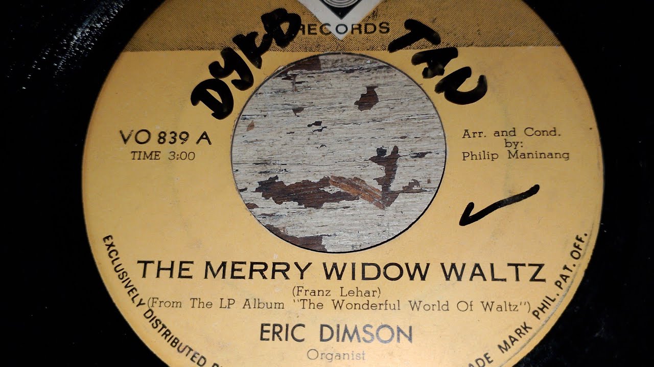Eric Dimson - The Merry Widow Waltz (HD) - YouTube