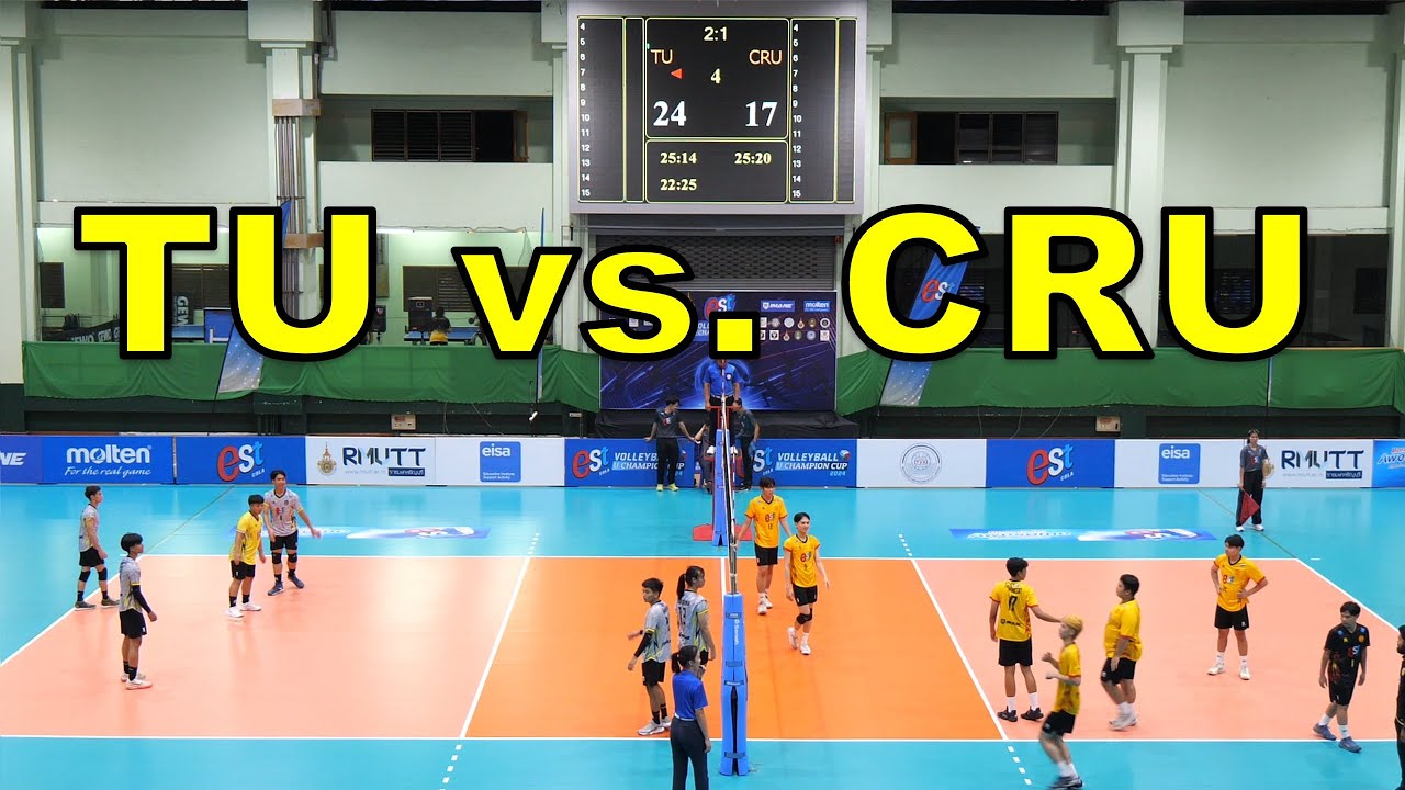 est Cola Volleyball U Champions Cup 2024 : First round : Men : TU vs ...