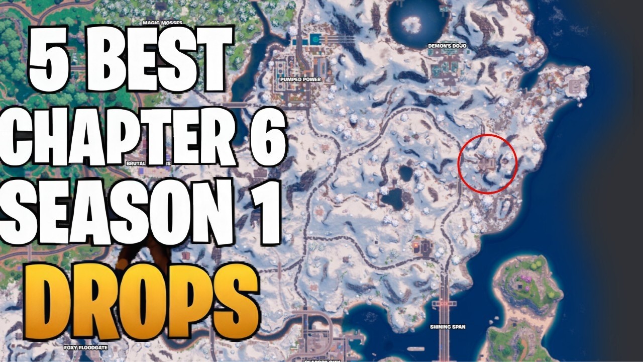 Best Fortnite drop spot for chapter 6 - YouTube