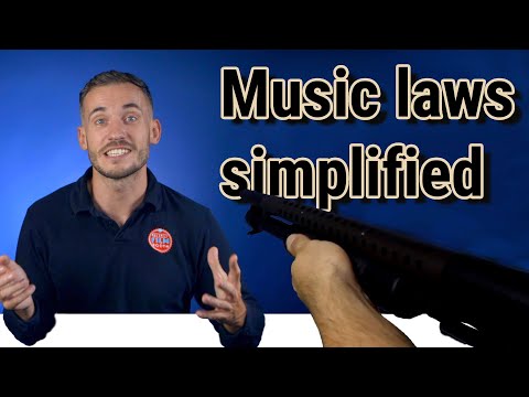 YouTube music copyright laws simplified - Even an idiot could understand
