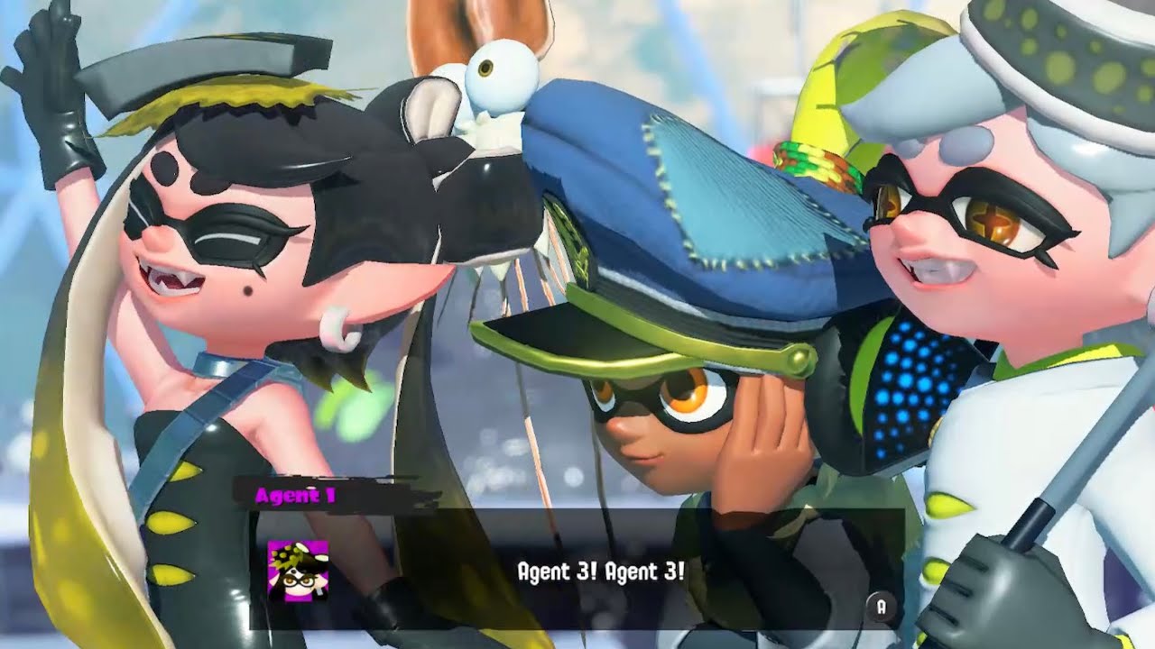 Single Player Mode Aftermath Interaction | Splatoon 3 - YouTube