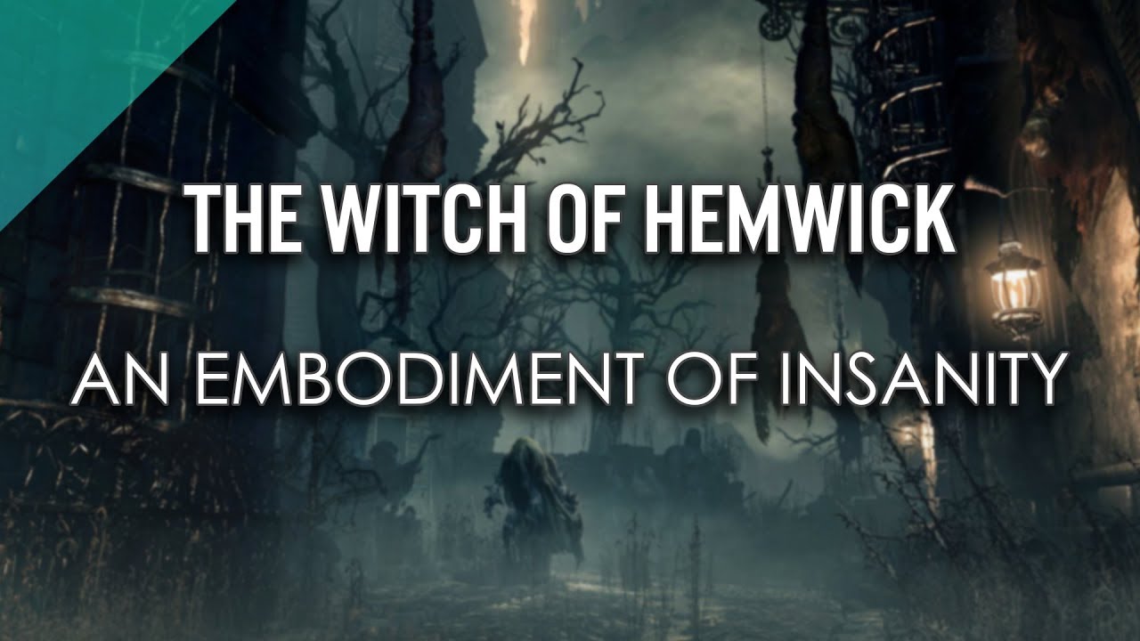 How Bloodborne's Witch Of Hemwick Bossfight Embodies Insanity - YouTube