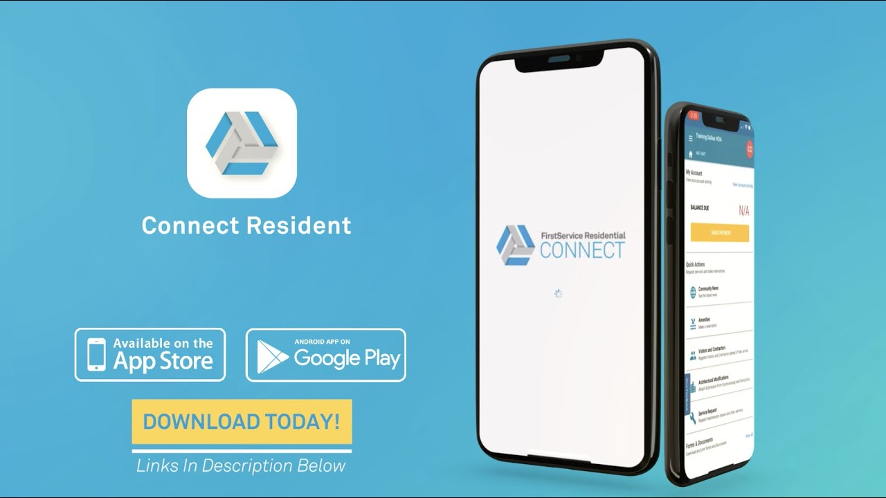 Connect Mobile App for Residents - YouTube