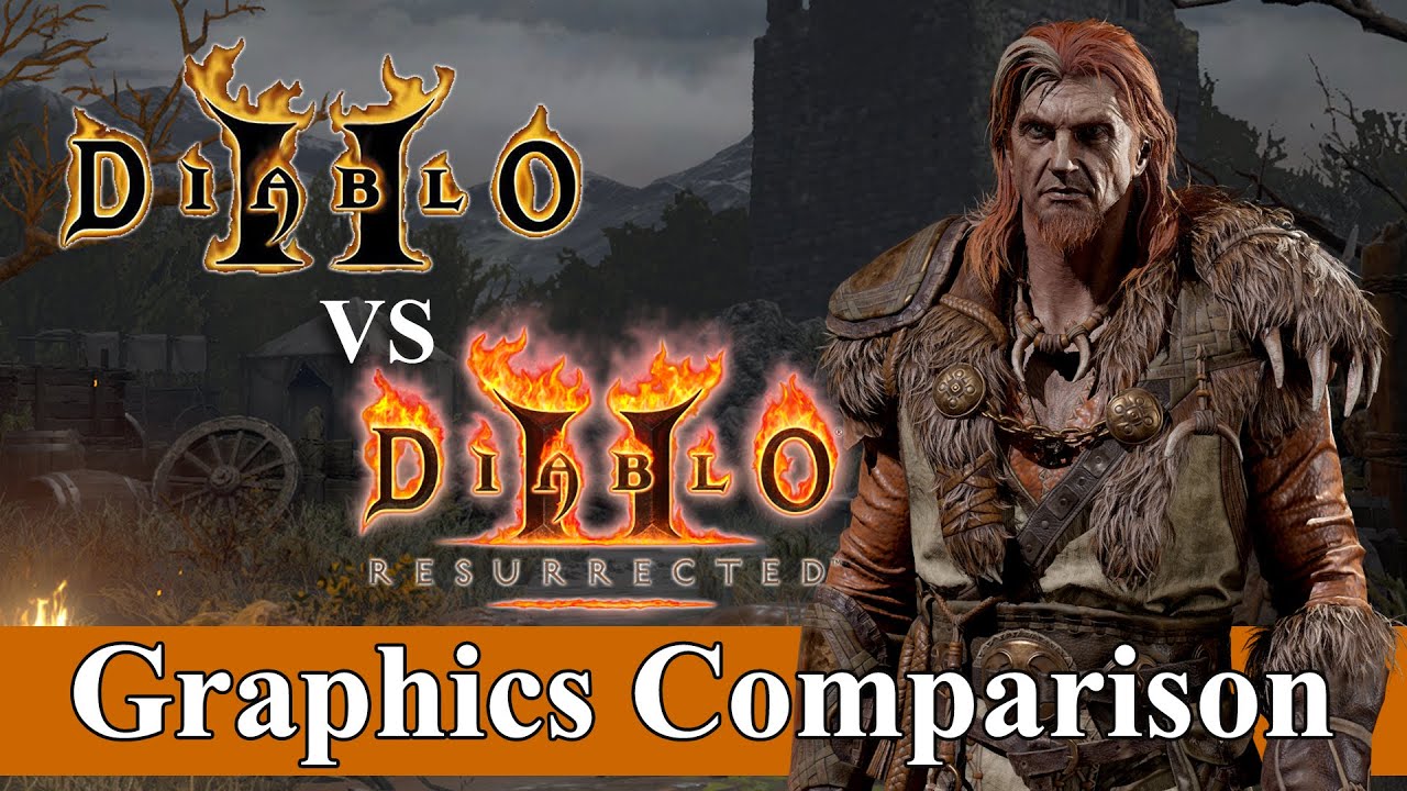 D2 vs D2R Graphics Comparison (Towns - All Acts) - YouTube