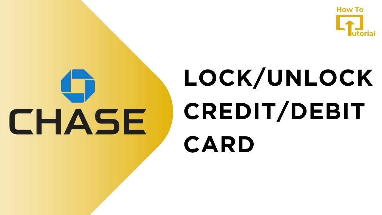 How to Lock/Unlock Credit/Debit Card Chase Bank | 2024 - YouTube