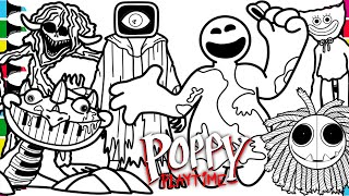 Poppy Playtime Chapter 4 New Big Coloring Pages How To Color All New ...